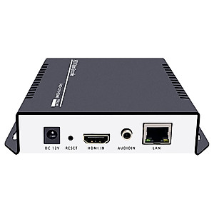iseevy H.264 HDMI Video Encoder for IPTV, Live Stream, Broadcast Support RTMP RTMPS RTSP UDP HTTP FLV HLS TS Protocols and Live Platforms