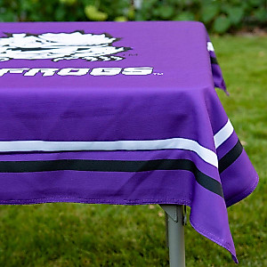 College Flags & Banners Co. Texas Christian Horned Frogs Logo Tablecloth or Table Overlay