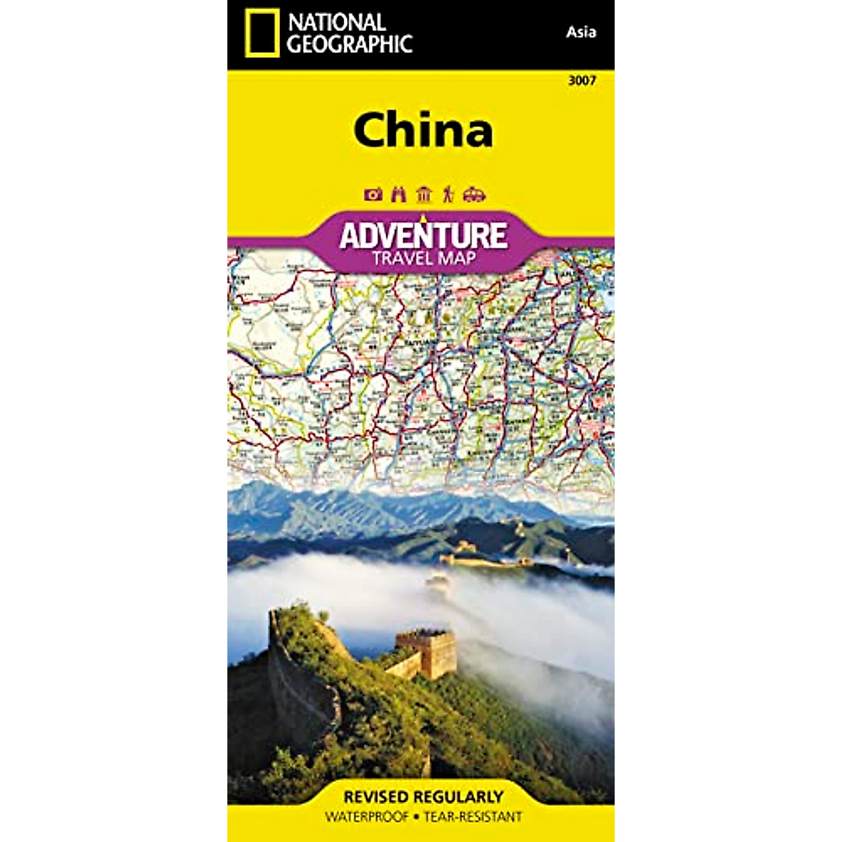 China Map (National Geographic Adventure Map, 3007)