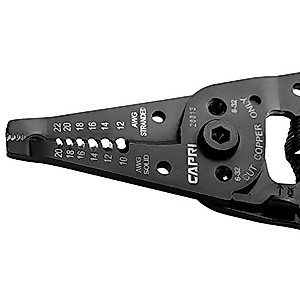 Capri Tools 20013 Professional Wire Stripper and Cutter