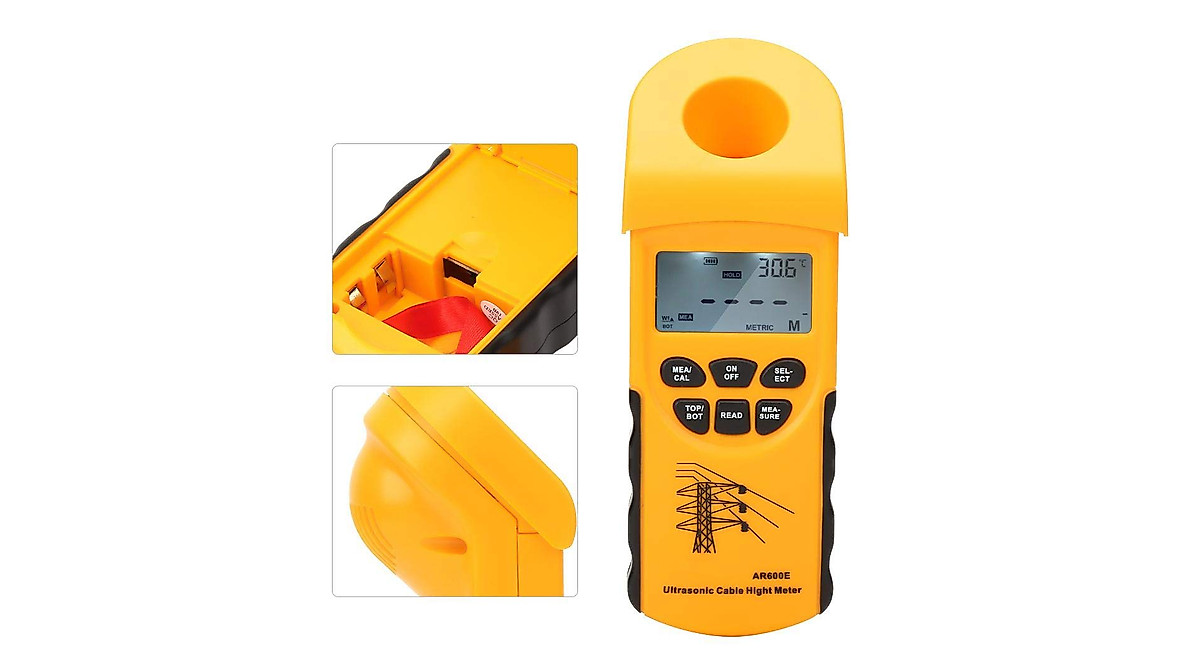 Ultrasonic Cable Height Meter AR600E - Measure 6 Cables