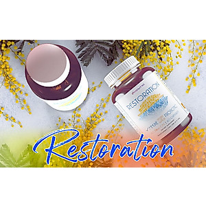 Restoration Toenail Fungus Treatment Probiotic Pills - Nail Fungus Treatment For Toenail, fungus Fungi Foot Repair Extra strength, Intensive Toe Nail renewal feet Fungus Supplement - Month Supply 60ct