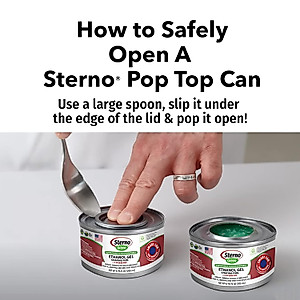 Sterno Disposable Chafing Dish Buffet, Set of 3 Full-Size Chafing Dishes for Buffet, 6 Sterno Fuel Cans (2.25hr), 6 Food Pans, 3 Water Trays, and Serving Utensils for Parties & Catering