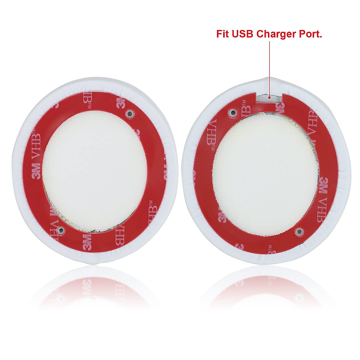 Replacement Ear Pads for Beats Solo 2 and Solo 3 by Niukeke, Headphone Ear Covers with High Density Memory Foam, Soft Leather, Adaptive Noise Cancelling Headphones Replacement Earpads Cushions