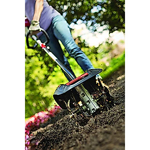 TrimmerPlus Garden Tiller, Cultivator Attachment for Compatible Gas Powered Multi-Use Outdoor Equipment (TPG720)