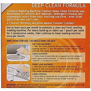 Carbona Cleaner Washing Machine Deep Cleaner, 10.58 oz