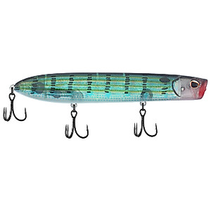 Berkley Cane Walker Topwater Fishing Lure, Pinfish, 4/5 oz, 125mm Topwater, Heavy Tail Weight for Long-Distance Casting, Equipped with Fusion19 Hook
