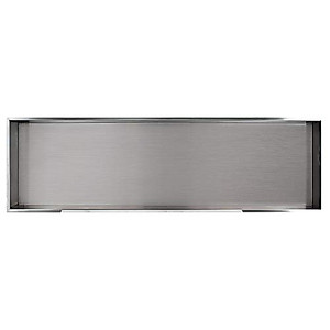 Transolid STH4614 46.5-in. Recessed Stainless Steel Shower Storage Pod