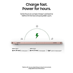 Samsung Galaxy Tab S7, 11 inches, 128GB, Wi-Fi, Mystic Bronze (Renewed)