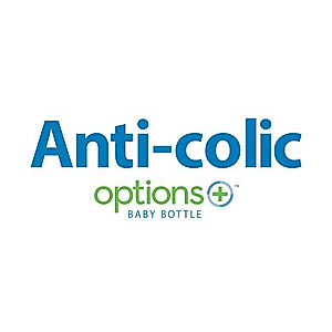 Dr. Brown’s Natural Flow® Anti-Colic Options+™ Narrow Baby Bottles 4 oz/120 mL, with Level 1 Slow Flow Nipple, 3 Pack, 0m+ Pink