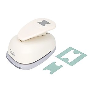 Bira 3 inch Mini File Tabs Lever Action Craft Punch for Paper Crafting, Scrapbooking, Card Arts, DIY Projects