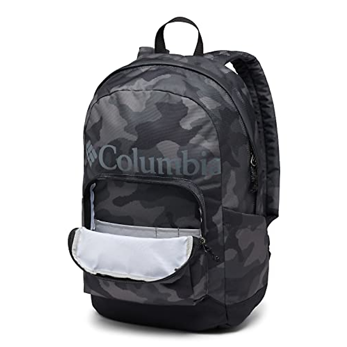 Columbia Unisex Zigzag 22L Backpack, Black Trad Camo, One Size