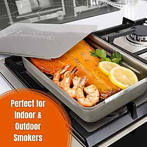 Oak, Cherry, Hickory & Alder Wood Smoking Chips (4 Pints) Wood Smoker Shavings Value Pack- Resealable Pints of All-Natural Extra Fine Cut Sawdust- Great for Smoking Guns, Smokers, Smoke Boxes (0.47 L)