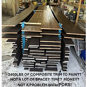 PDRS/24 - Painters Drying Rack Solution - Paint Rack - Siding - Trim - Kitchen Cabinet Doors - Doors and More! - Contractors - DIY - (24/pkg.)