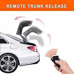 BANVIE Car Alarm System with Remote Engine Start and Push to Start Stop Iginition Button Kit