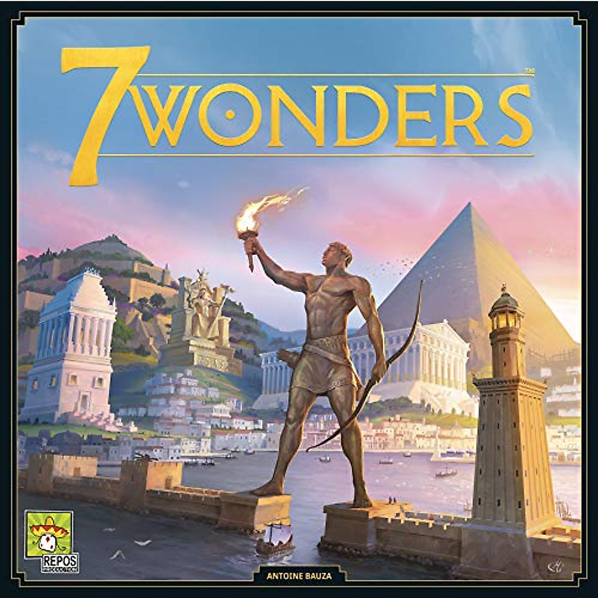 Jeu Repos Production - 7 Wonders Nouvelle édition - French Language