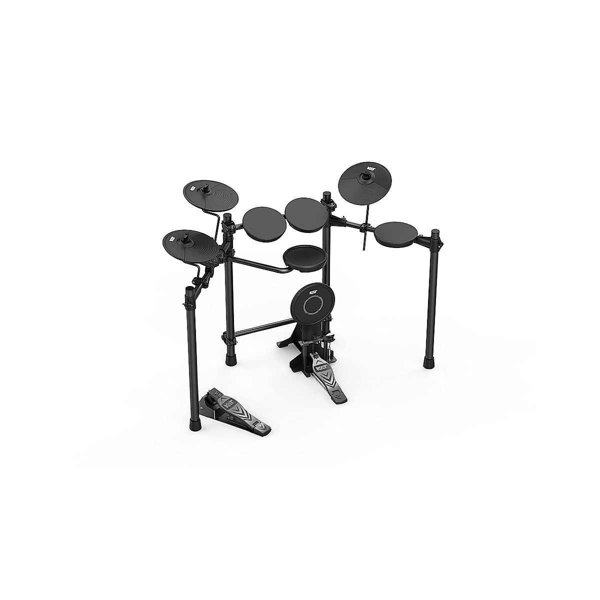 KAT Percussion Electronic Drum Set, Black (KT-100)