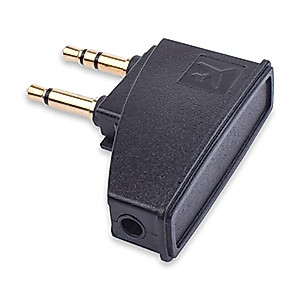 Sqrgreat Hizsoaor Airplane Headphone Adapter Compatible with Bose QuietComfort 45 QC35ii QC35 QC20 QC25 QC15 QC3 QC2 and More Headphones