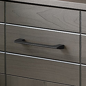 South Shore Vietti Bar Cabinet and Bottle Storage, Gray Maple