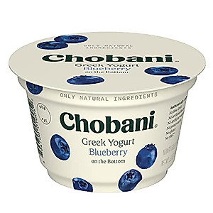 Chobani® Non-Fat Greek Yogurt Blueberry on the Bottom 5.3oz