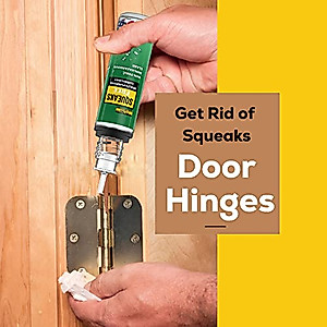 SQUEAKS FREE, 30 ML, Fix Any Squeak, All-Purpose Lubricant, Hinges, Doors, Drawers, Fans, Long Lasting, Non-Toxic, Clear, Pet safe, Non-Hazardous, Odorless, Safe, Reduced Floor Squeaks and Creak, Food Grade.