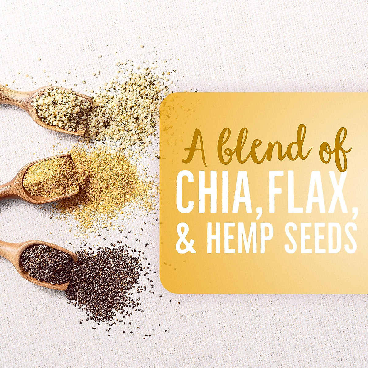 BetterBody Foods Superfood Organic Super Seeds - Blend of Organic Chia Seeds, Milled Flax Seed, Hemp Hearts, Add to Smoothies Shakes & More, 1lb, 16 oz