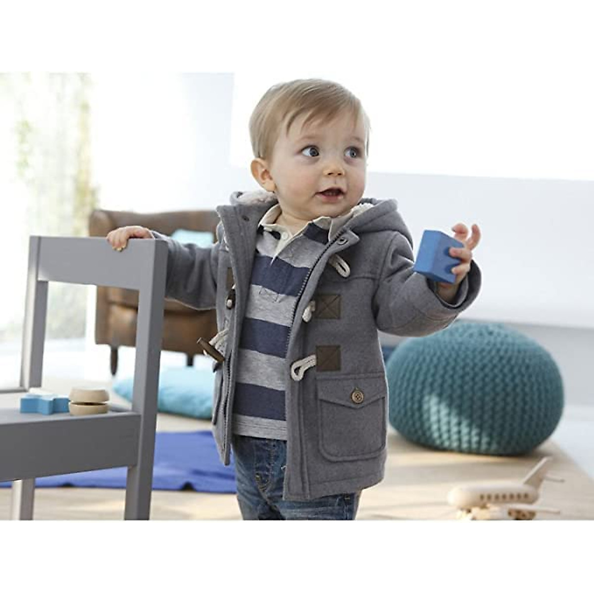 LadayPoa Fashion Winter Children Kids Baby Boys Infant Outerwear Coat Baby Kids Boys Jacket Coat