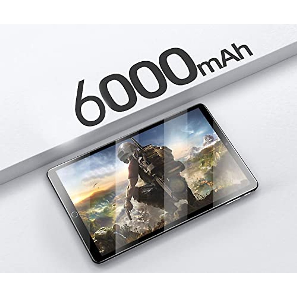 Tablet 10.1 Inch Android 10.0 Tablets, 32GB Tablet with 128GB Expansion, Quad-Core Processor and HD Dual Camera Tableta, Long Battery Life, Bluetooth, Google Certificated, GPS, Black