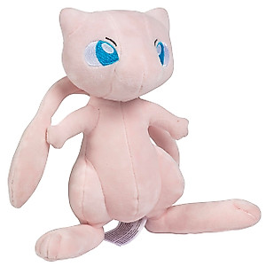 Pokémon Mew 8" Plush - Officially Licensed - Quality & Soft Stuffed Animal Toy - Generation One - Add Mew to Your Collection! - Great Gift for Kids, Boys & Girls & Fans of Pokemon