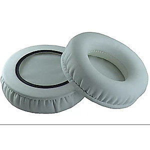 Cypressol Replacements Ear Pads EarPads Cushion Earmuffs Repair Parts Cups Kit Pillow Covers Compatible with Microsoft Surface Headphones 1 2 Noise Cancellation Headset Headphone Light Gray White