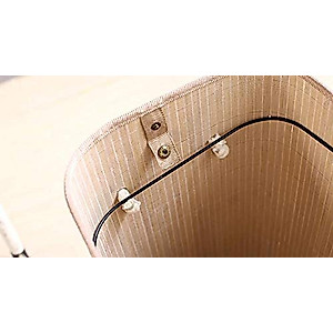 Leiio [Handmade]: This Hand-Woven Laundry Basket is Made of Natural Renewable Bamboo and is an Essential Item in Your Home. You Need a Laundry Basket to Organize Dirty Clothes and Keep Your Home Tidy