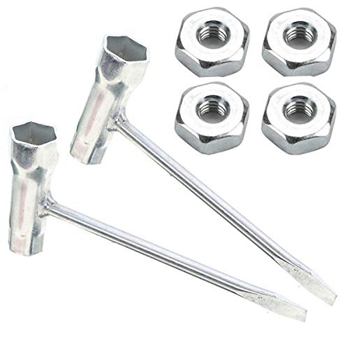 ZXZHL Chain Saw T-Wrench with Sprocket Cover Bar Nut, for Stihl Chain Saw MS170 MS250 MS260 MS290 023 025 024 026 Carburetor Adjustment Tool