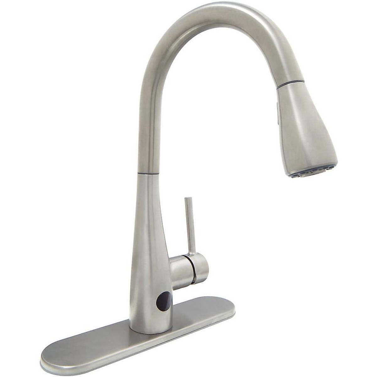 Glacier Bay Nottely Touchless Single-Handle Pull-Down Sprayer Kitchen Faucet in Stainless Steel