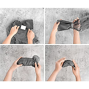 Inlesioo Baby Mosquito Net for Stroller and Carrycot - Jogging Stroller Insect Mesh Net - Universal Fit, Premium Quality: Machine Washable - Gray