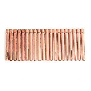 Alffun 58pcs TIG Welding Torches Gas Lens Kit Collet Body Alumina Nozzle Consumables Kit Fit WP-17/18/26 Series TIG Welding Torch Accessories