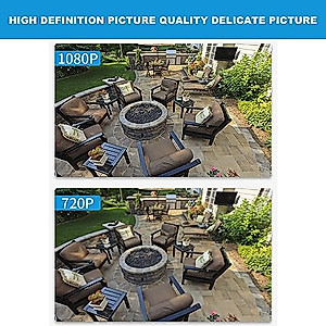 Solar Security Cameras Wireless Outdoor, 1080P 355° View Battery Powered 2 Way Talk Outdoor Camera, Night Vision, AI Human Detection, for Home Security