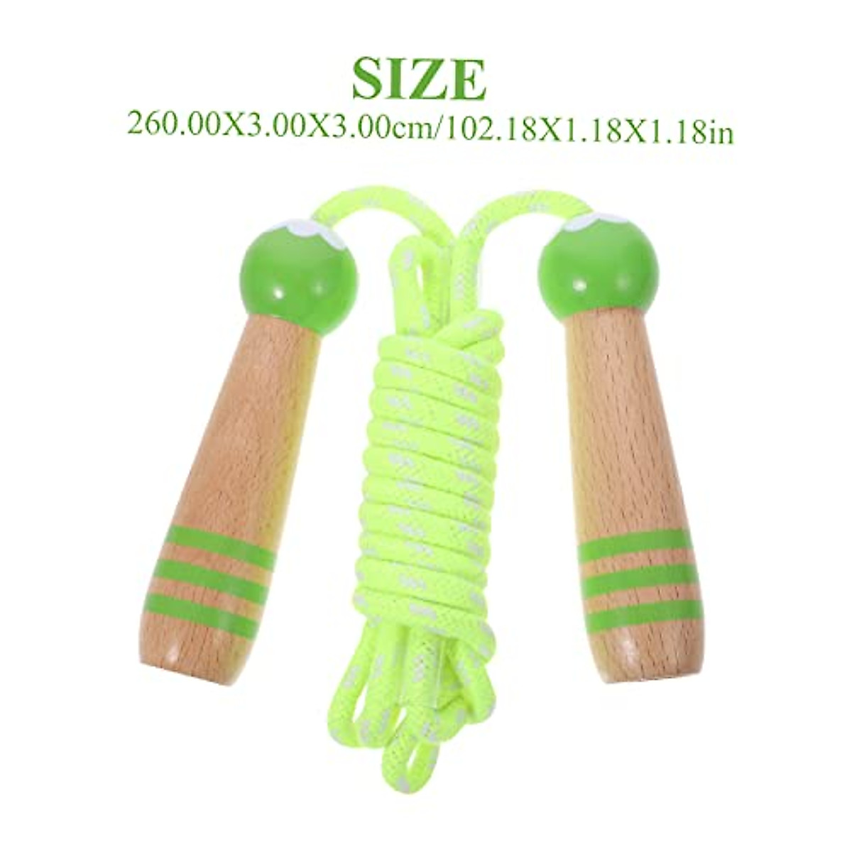 Didiseaon 6 pcs cartoon skipping rope kids exercise equipment fitness jump rope jump rope kids exercise ropes Children skipping rope kids jumprope rope cotton rope Jump Rope Kids Toy