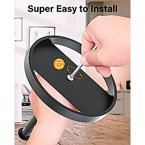 Paper Towel Holder Countertop fit for Large & Small Size, Paper Towel Stand for Kitchen Rolls, Paper Towel Roll Holder, Modern Kitchen Countertop Organizer