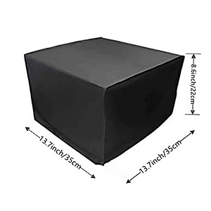 lifang Projector Dust Cover Case Protector,UV-Resistant Cover Oxford Cloth Material,Waterproof,Dust-Proof,Adjustable Retractor,Fit for Ceiling Mounted Projector and Universa Projector