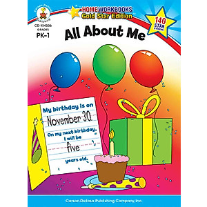 All About Me, Grades PK - 1 (Home Workbooks)