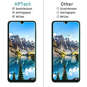 HPTech (2 Pack) Designed For Samsung Galaxy A13 5G Tempered Glass Screen Protector, Easy Installation, Bubble Free, Case Friendly