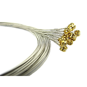 12-pack 22ga. (.022") Nickel-Wound Electric Guitar Strings - Made in the USA!