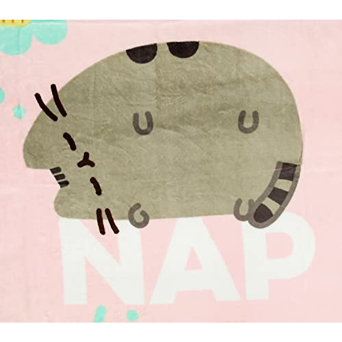 Culture Fly Pusheen The Cat Nap Time 45" x 60" Plush Fleece Throw Blanket