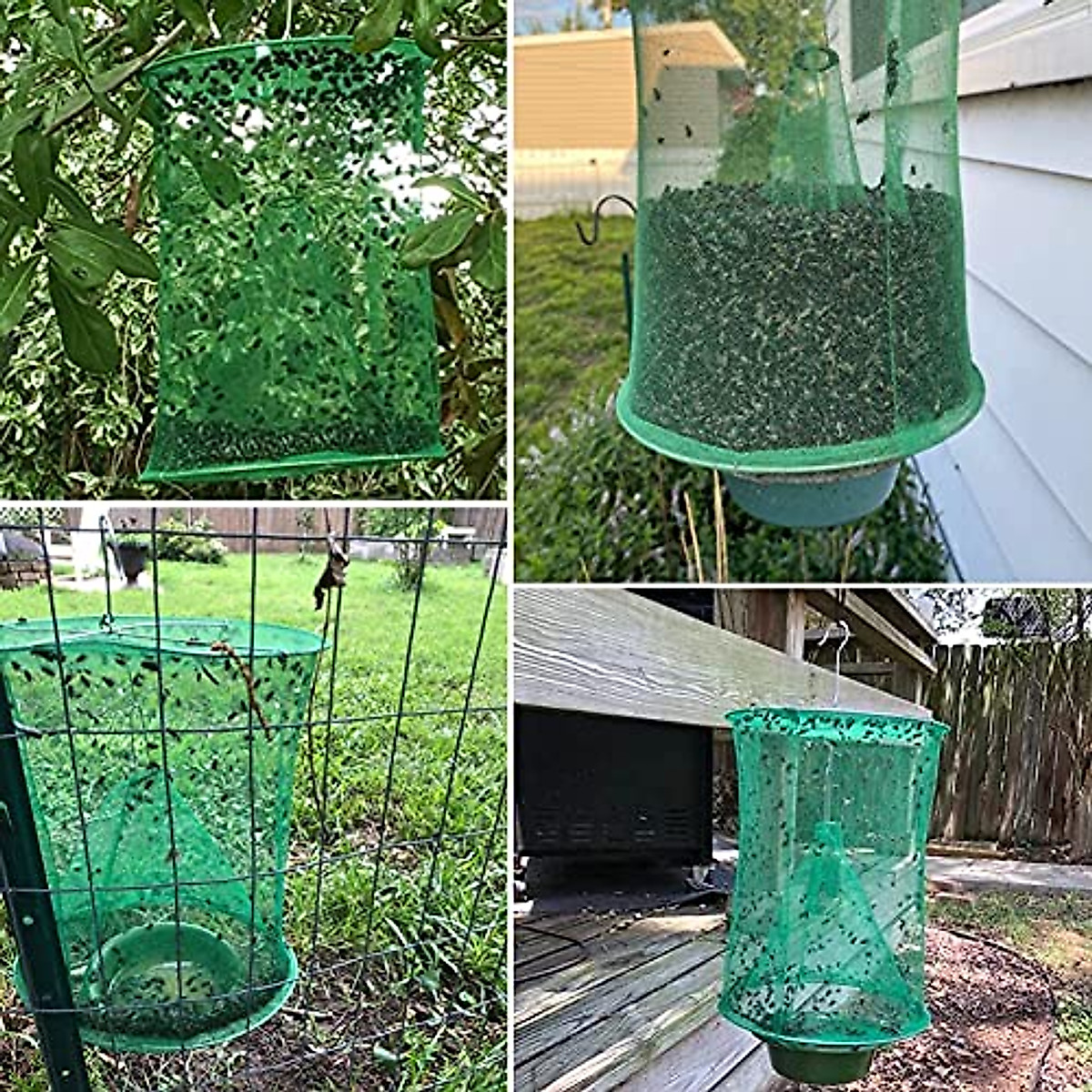 Ranch Hanging Catcher, Cage Catcher for Indoor and Outdoor, Family Farms, Park (2 Pack)