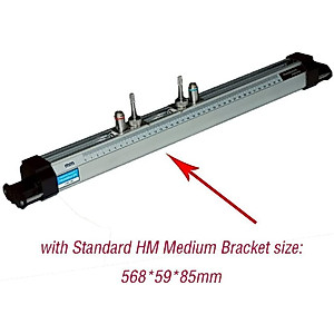 CNYST Liquid Flow Meter Ultrasonic Flow Meter Flowmeters with TM-1 Meidum Size Transducer and HM Medium Bracket Pipe Diameter DN50 to 300mm Max Liquid Temperature 90 Degrees Celsius