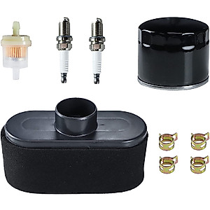 Youxmoto 11013-7047 11013-7049 Air Filter with 49065-7007 Oil Filter, for Kawasaki FR651V FR691V FS481V FS541V FS600V FS651V FS730V SD 603059 Lawn Mower MIU12555 X300 KM-11013-0752