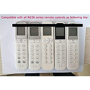 Replacement Remote Control for Midea ComfortStar FrigidaireAC Cooper&Hunter AC Air Conditioner RG36B/BGE RG36F/BGEF RG36A/BGEF-AR3 RG36B/BGCE RG36Y1/BGCEFU2 RG36F1/BGEFU1 RG36B4(B)/BGE RG36B2/BGEF