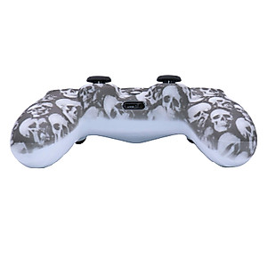 RALAN Controller Silicone Cover for PS4, Skull Silicone Gel Controller Skins Protector Compatible for PS4 Controller (Skull Thumb Grip x 8).