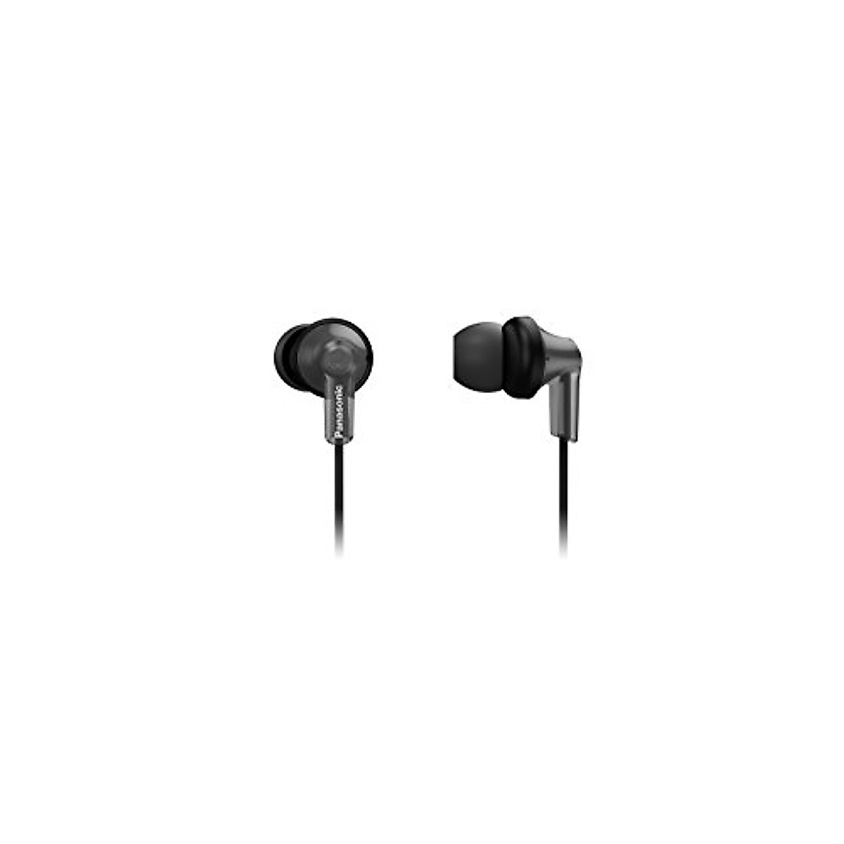 Panasonic Bluetooth Earbud Headphones with Microphone, Call/Volume Controller and Quick Charge Function - RP-HJE120B-K - in-Ear Headphones (Black)