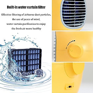 KALWEL,Portable Air Conditioner,Mini Air Conditioner,Room Air Conditioners,Small Air Conditioner,Air Conditioner Portable for Room-USB Powered,Power 3w-8w,200ml Capacity-for Dormitory,Office,Camping